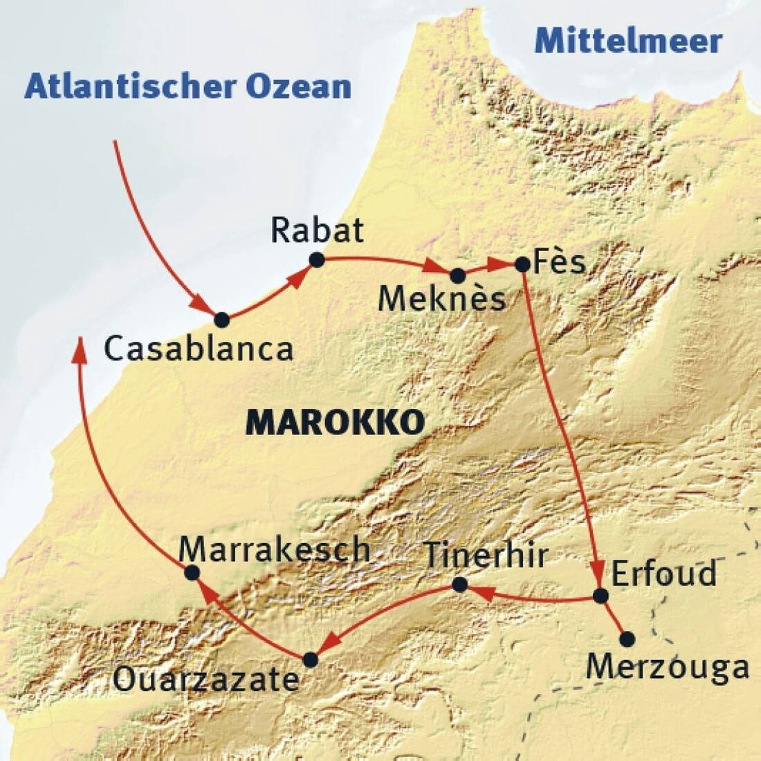 Marokko Rundreisen mit Ihrem Reisespezialisten erleben